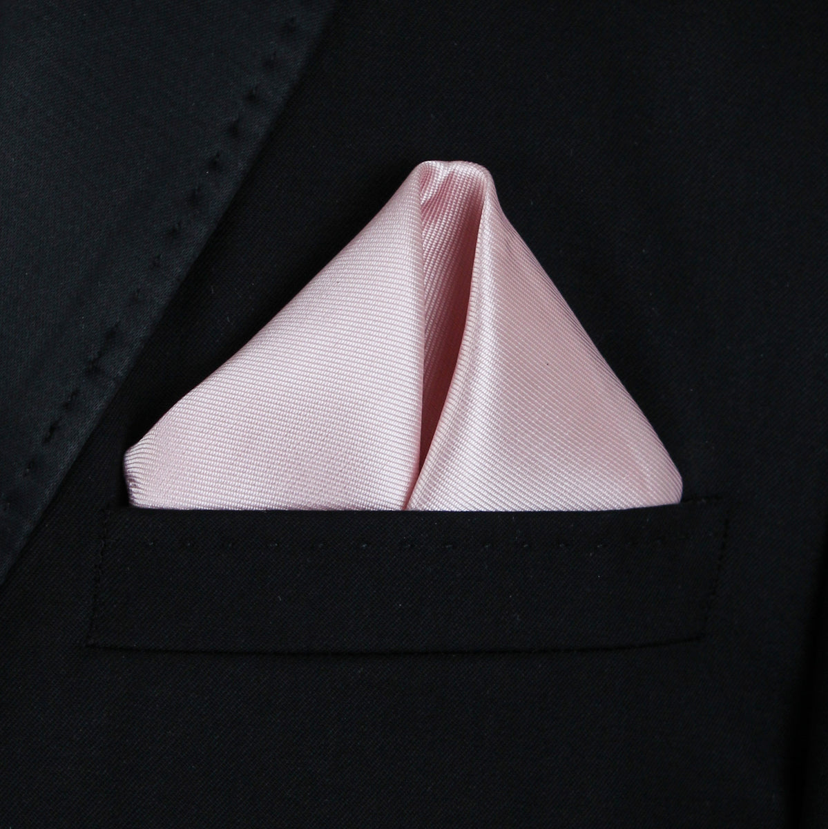 Pocket Square | Light Pink Satin Mikado Formal Occassion – STUDIO MINC