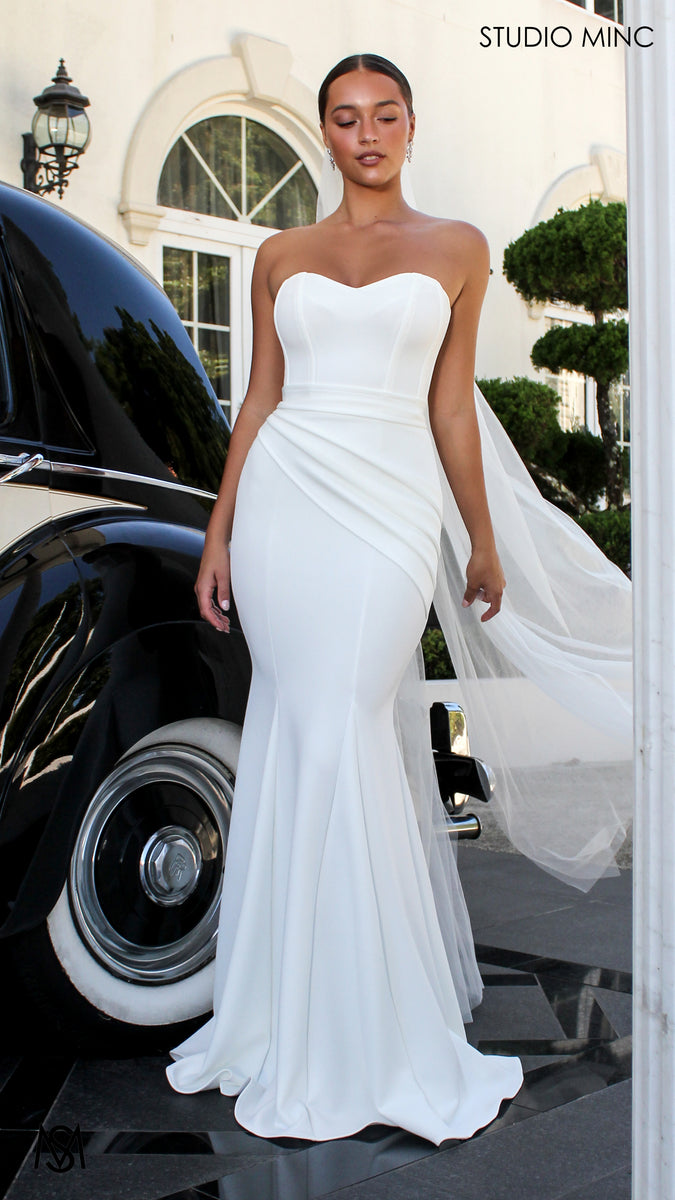 Constance - Mermaid Wedding Dress (Also Called Fishtail) | White Ivory ...