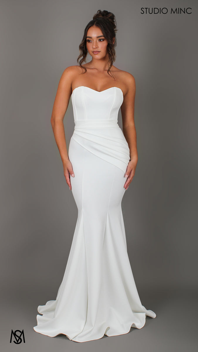 Constance - Mermaid Wedding Dress (Also Called Fishtail) | White Ivory ...